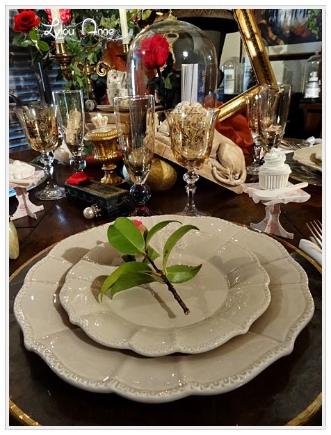 Lylou.Anne Collection: Ma table "Belle et la Bête"...